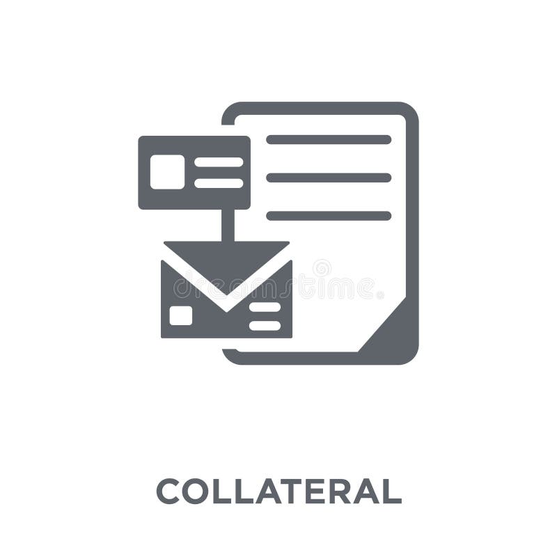 Collateral Icon from Collateral Collection. Stock Vector - Illustration ...