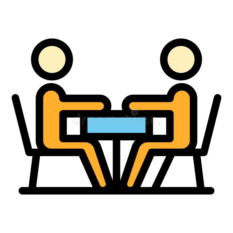 Colleague Business Group Icon Vector Flat Stock Illustration ...