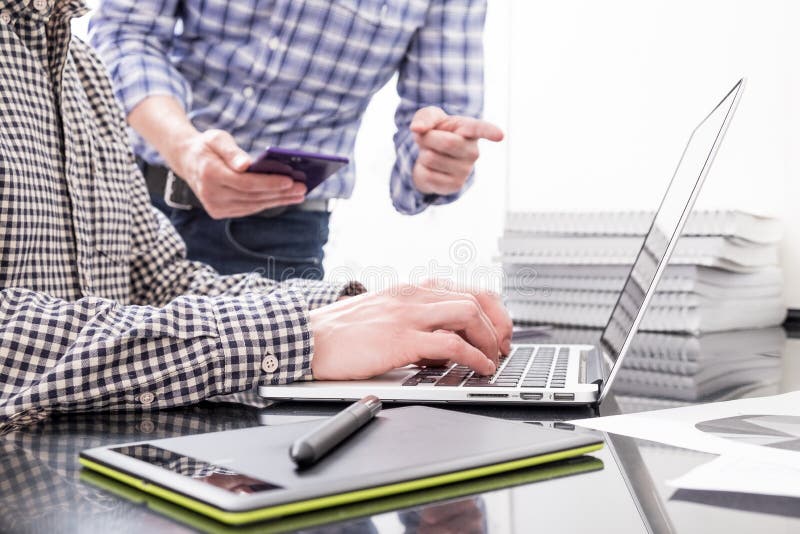 Hands on keyboard stock image. Image of create, graphic - 100219143