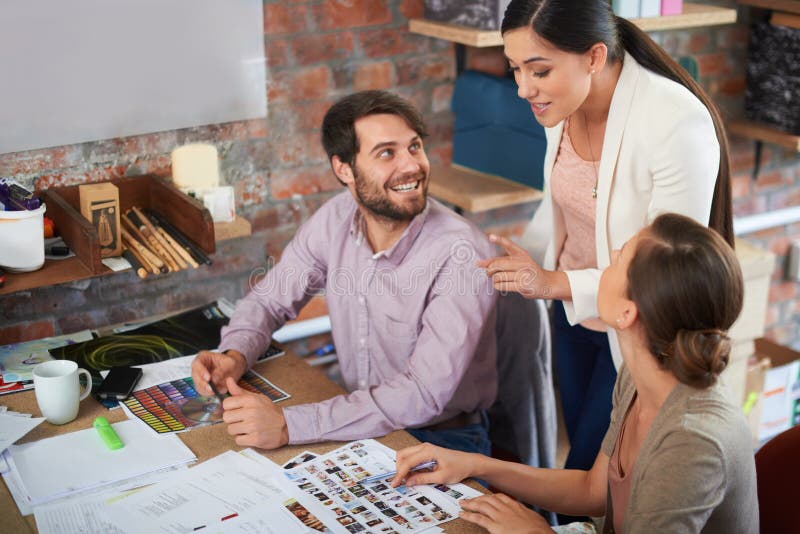 Colleagues, Paper and Teamwork for Design, Presentation and ...