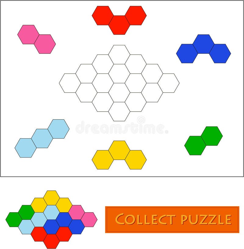 Collect the Correct Sequence Stock Vector - Illustration of paint ...