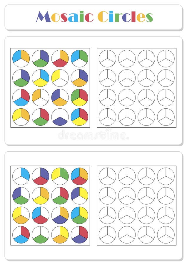 Collect the Correct Sequence of Elements Stock Vector - Illustration of ...