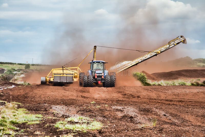 Collecting bog stock photo. Image of peat, natural, machine - 11618534