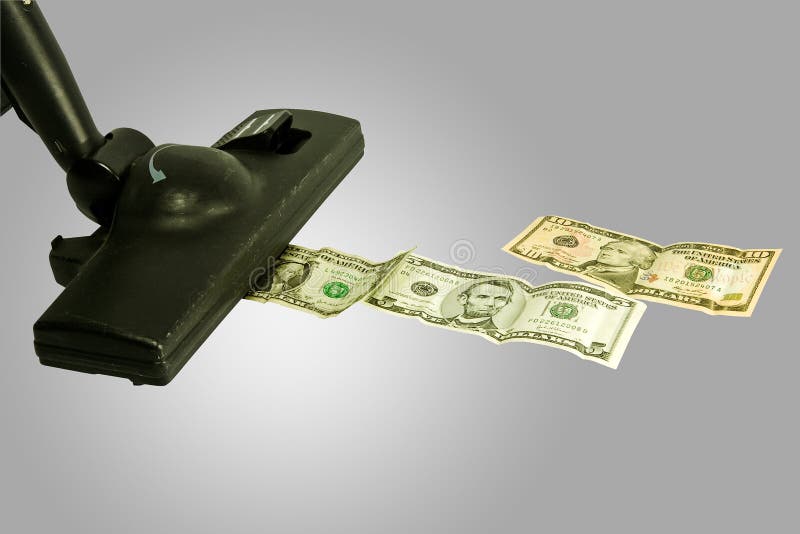 Collecting money stock image. Image of bank, dollar, banknote - 5387227