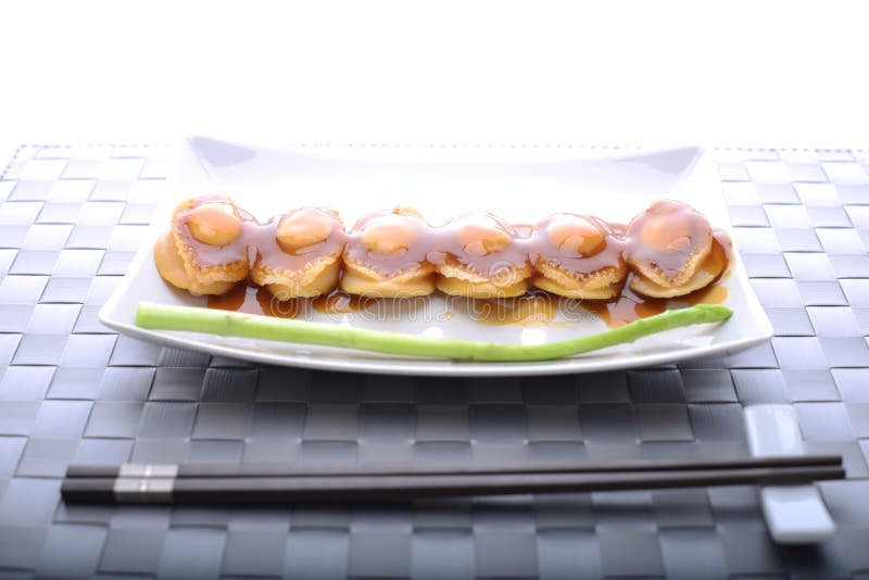 Collection of Abalone Servings in a Fine Dining Setting Stock Image ...