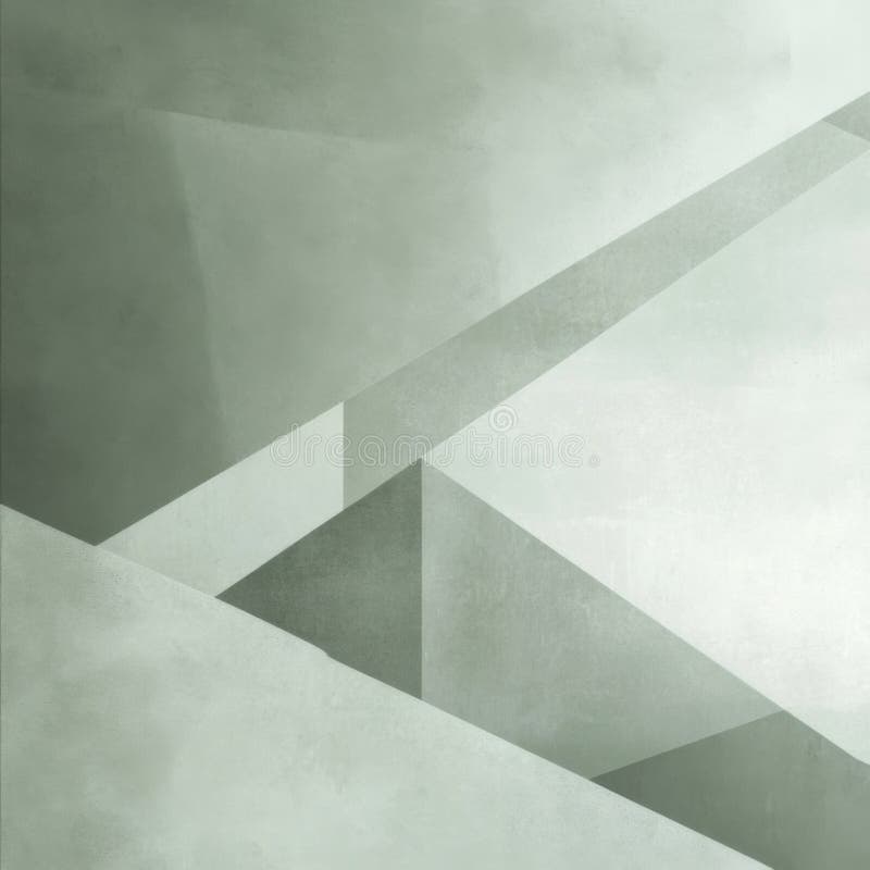 Abstract Geometric Shapes Create a Calming Atmosphere with Shades of ...