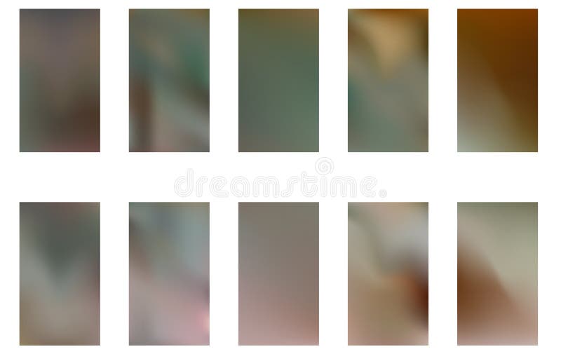 Collection of Abstract Gradient Mesh Futuristic Vector Backgrounds ...