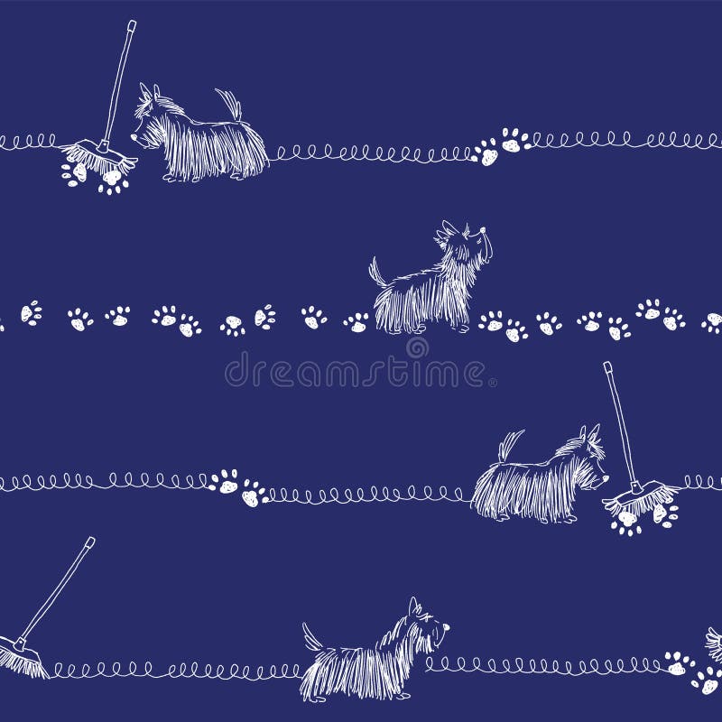 A Collection of Abstract Illustrations of Dogs, Stock Illustration ...