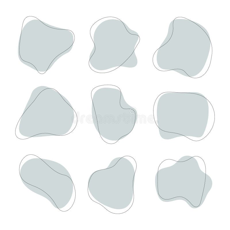 A Collection of Abstract Transparent Elements with a Floating Effect ...