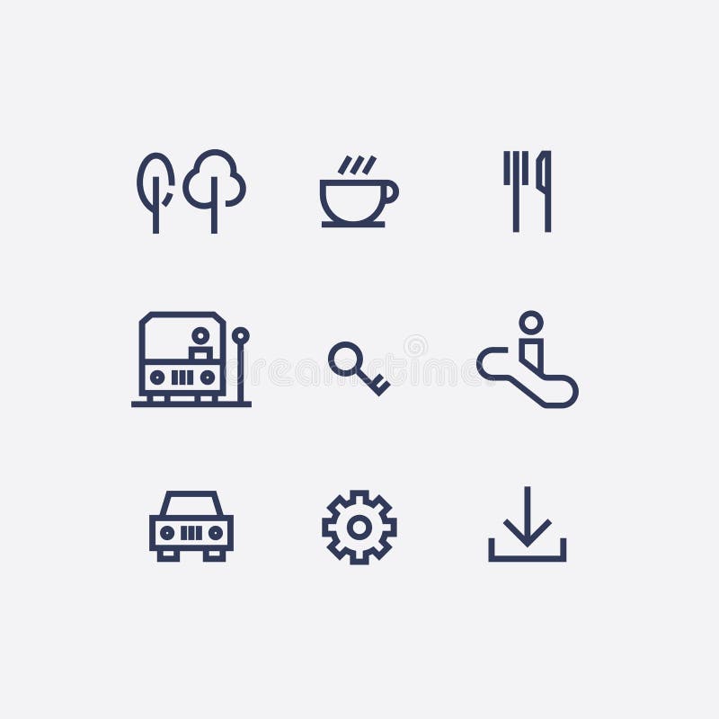 Wayfinding Pictograms Stock Illustrations – 28 Wayfinding Pictograms ...