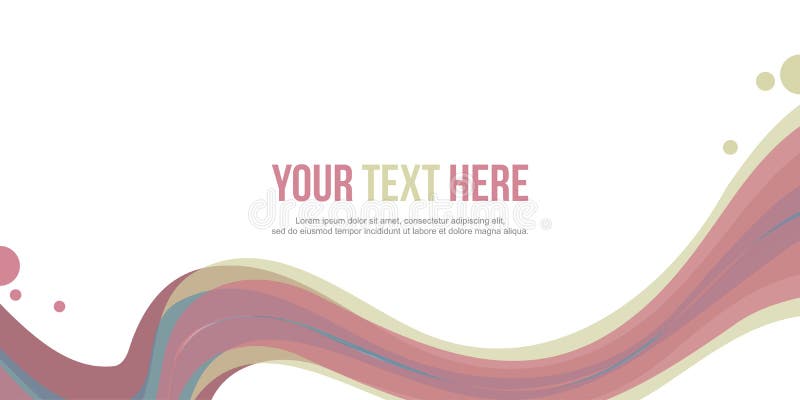 Collection Abstract Website Header Wave Style Stock Vector ...