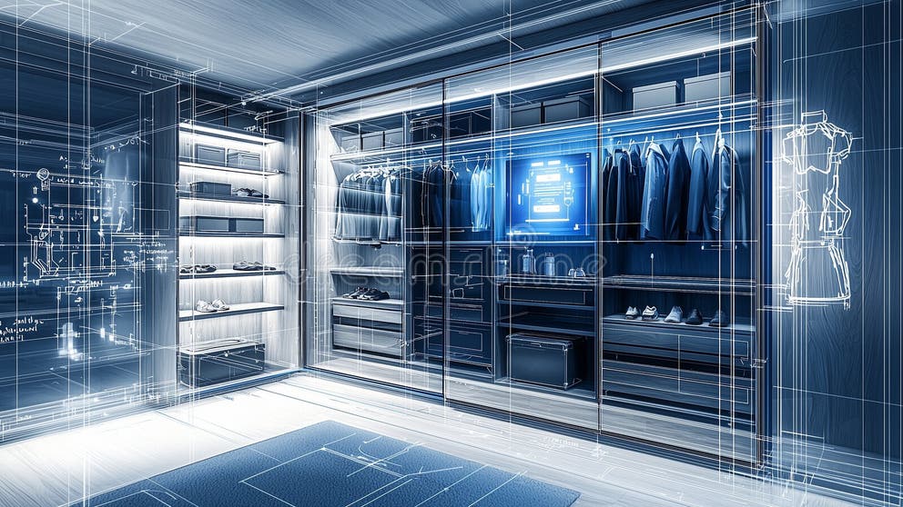 Wardrobe Systems Stock Illustrations – 260 Wardrobe Systems Stock ...