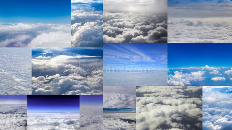 Aerial cloud formations stock image. Image of formations - 25782489