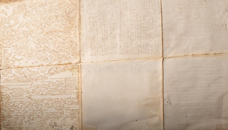 A Collection of Aged Documents with Faded Writing. Abstract Background ...