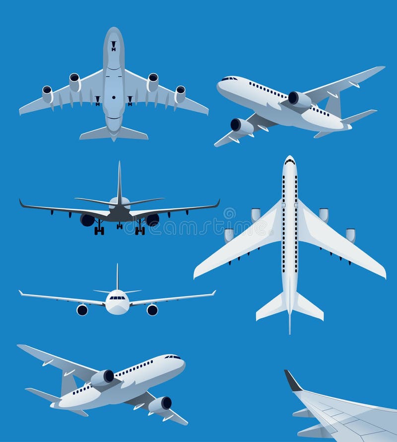 Airplane Profile Stock Illustrations – 869 Airplane Profile Stock ...