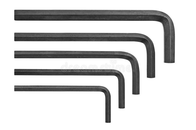 Collection of allen keys stock image. Image of tool, collection - 19057245