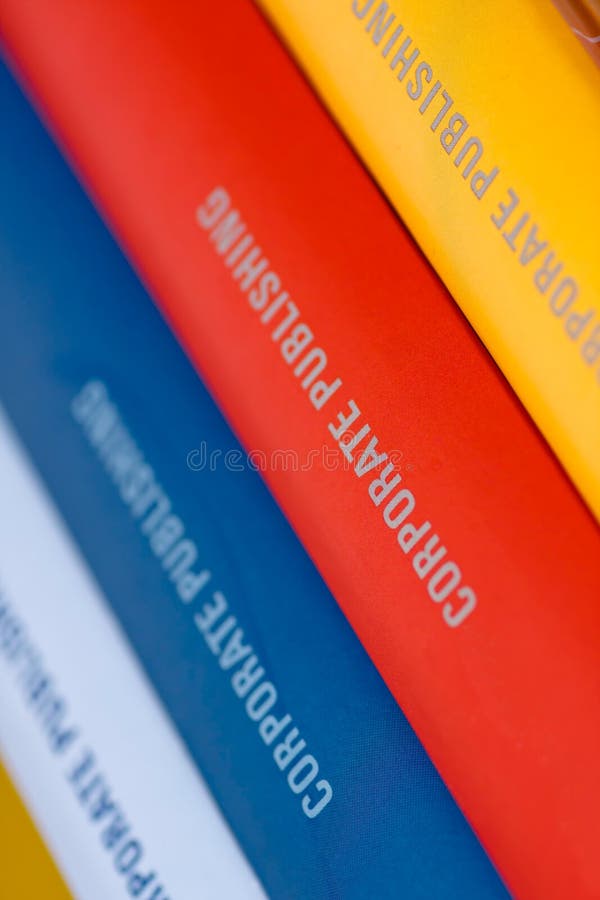 Collection of Annual Reports Stock Photo - Image of hall, collection ...
