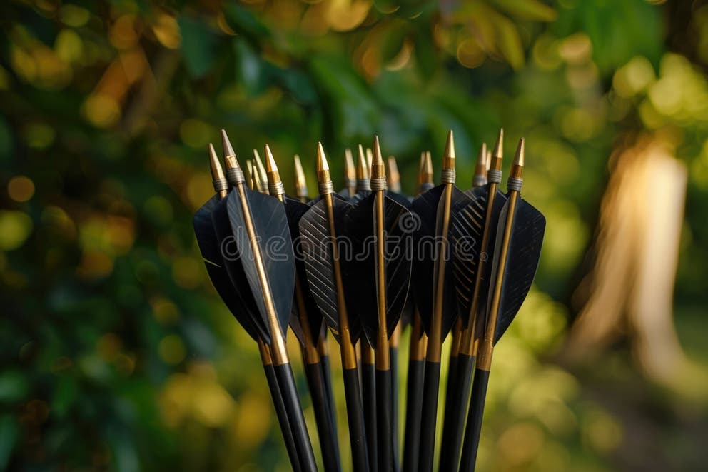 A Collection of Arrows Captured from a Detailed Perspective Stock ...