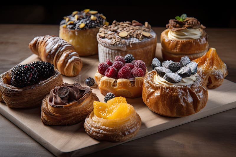 Artisinal Pastries Stock Illustrations – 3 Artisinal Pastries Stock ...