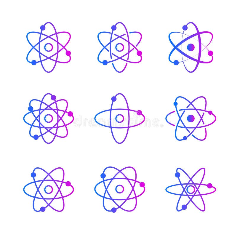 Atomic Orbitals Vector Icon Stock Vector - Illustration of explore ...