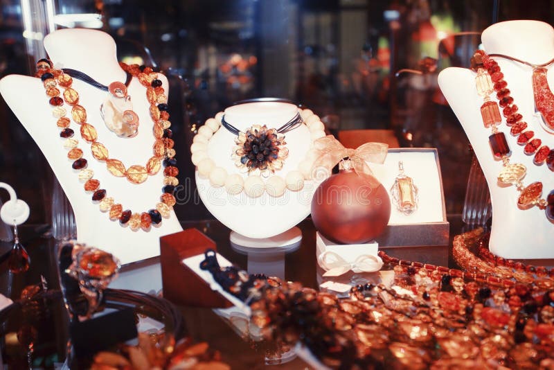 Collection of Baltic Amber stock photo. Image of brooch - 46850544