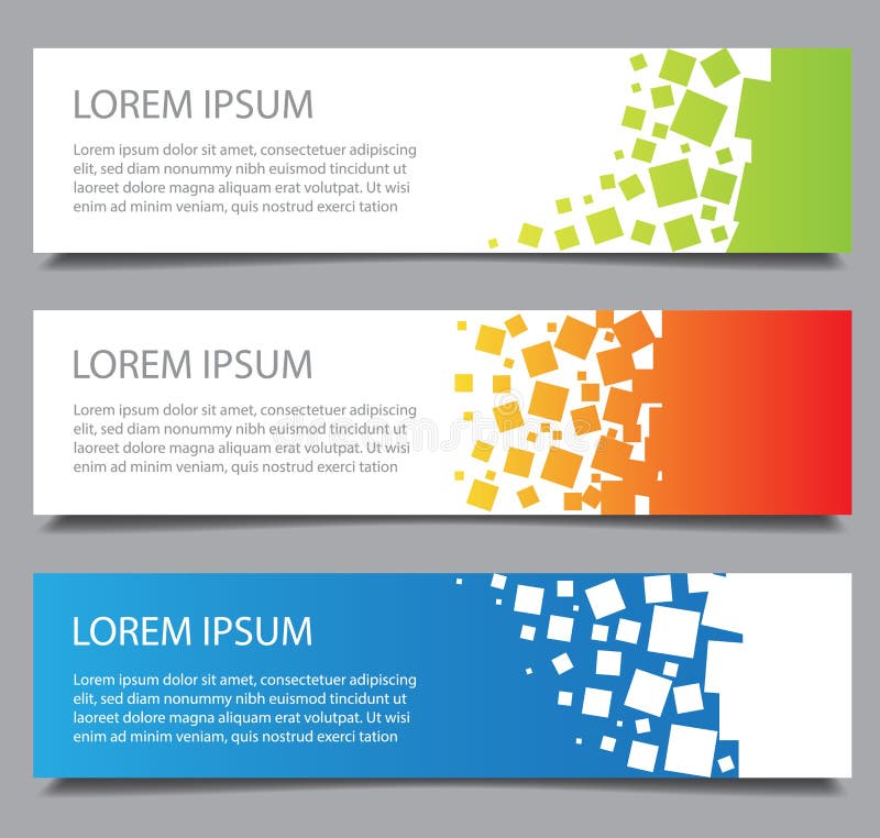 Collection of Banners for Design. Sale Label Message for Advertising ...