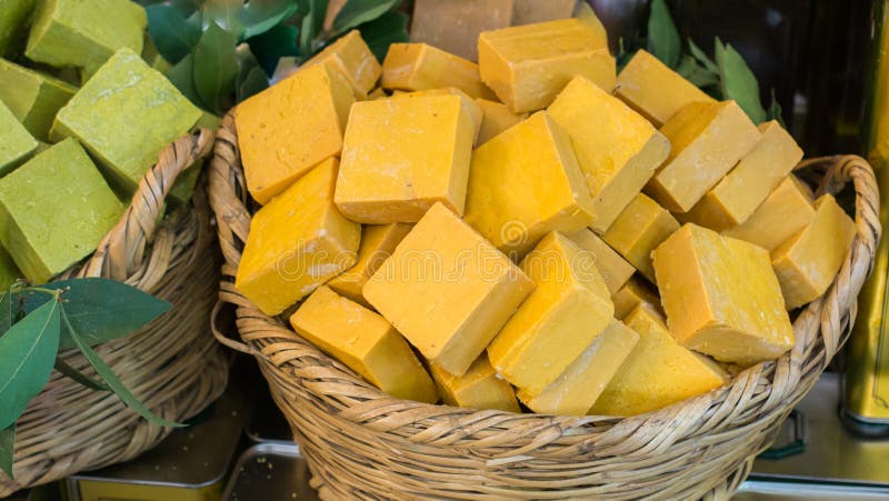 Collection of Bars of Hand Made Soap Stock Image - Image of soaps ...