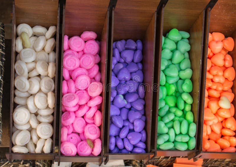 Collection of Bars of Hand Made Soap Stock Photo - Image of fresh ...