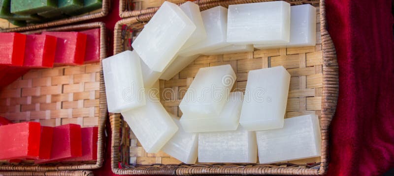 Collection of Bars of Hand Made Soap Stock Photo - Image of body ...