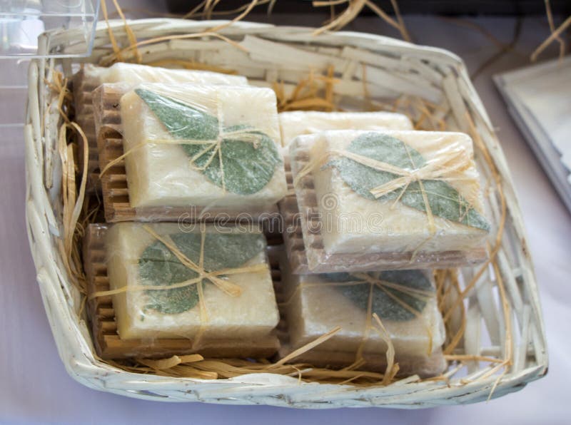 Collection of Bars of Hand Made Soap Stock Image - Image of care ...