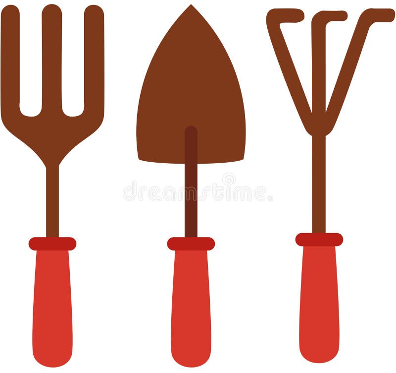 Tined Rake Stock Illustrations – 4 Tined Rake Stock Illustrations ...