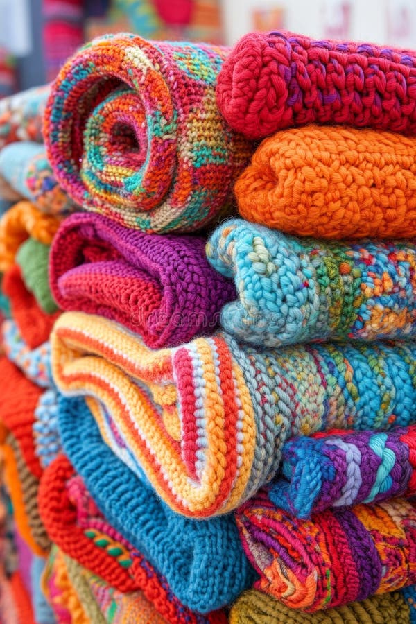 A Collection of Beautifully Crafted Weighted Blankets Featuring Various ...