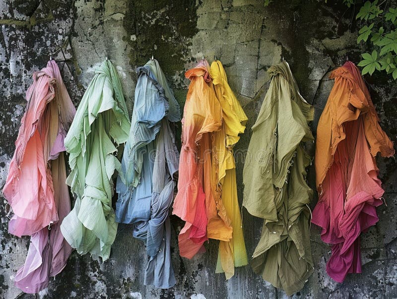 A Collection of Biodegradable Clothing that Changes Color As it Slowly ...