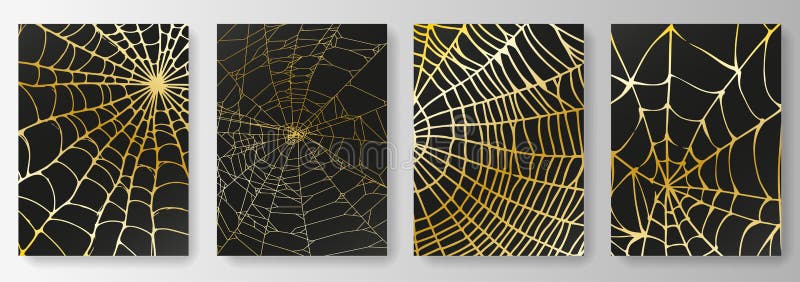 Golden Cobweb Stock Illustrations – 242 Golden Cobweb Stock ...