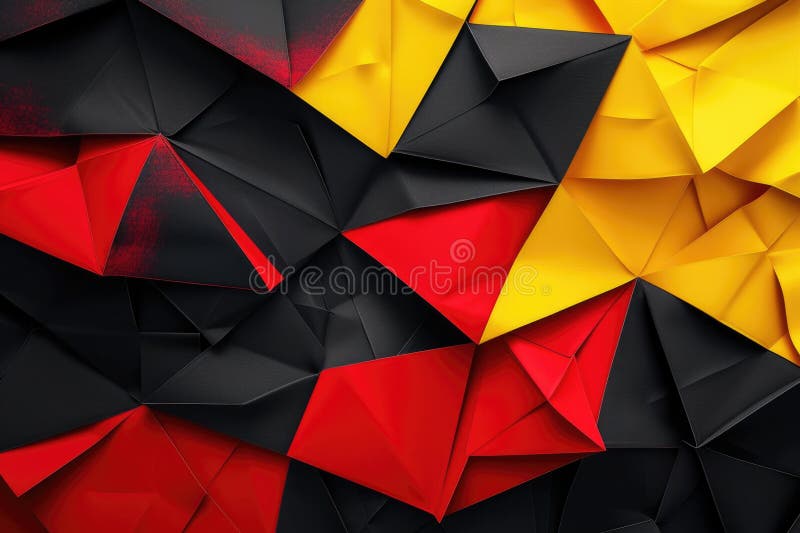 A Collection of Black and Red Origami Pieces. Perfect for Crafts ...