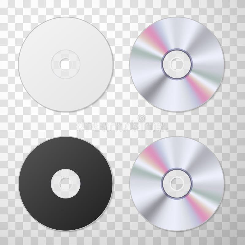 Collection of Blu-ray, Black and White Blank Compact Disk Realistic ... Collection of Blu-ray, Black and White Blank Compact Disk Realistic ...