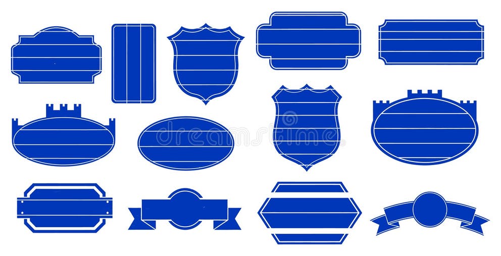 Different Signage Templates Stock Illustrations – 102 Different Signage ...