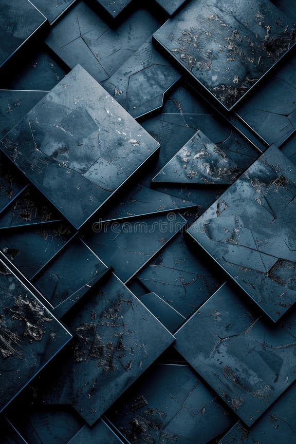 Blue tile stack stock photo. Image of wall, stack, design - 383571966