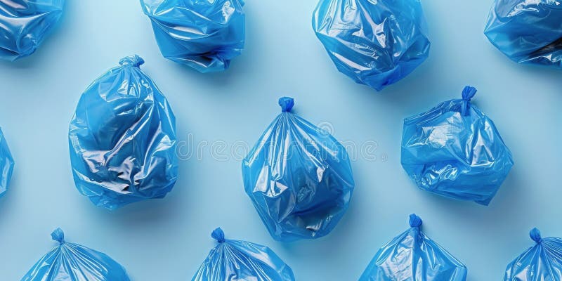 Blue Tissue Paper on White Surface Stock Image - Image of lightweight ...