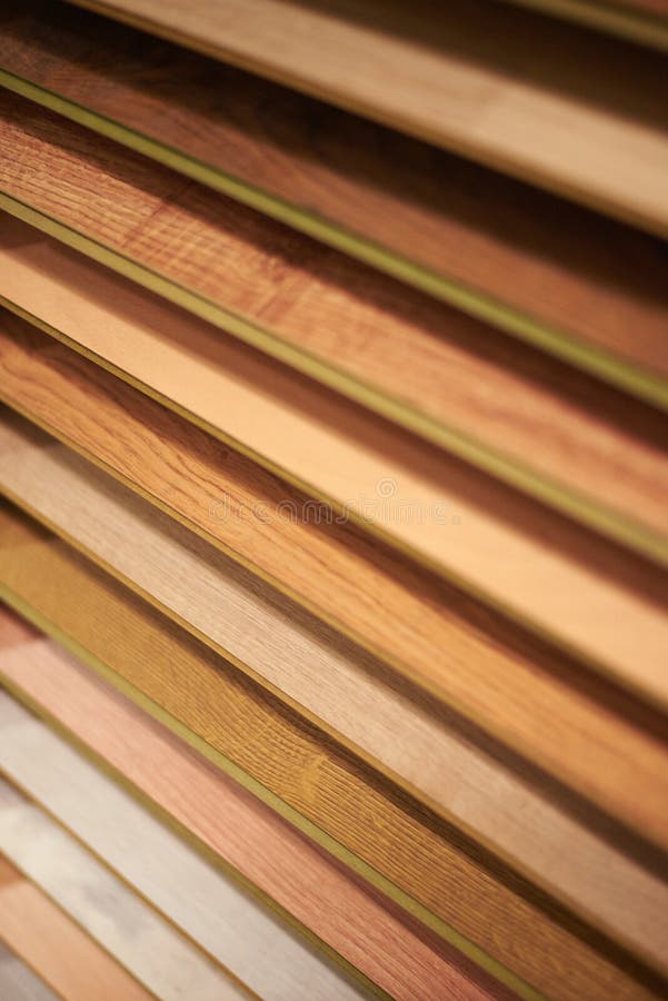 Collection of Boards Made of Different Types of Wood Stock Image ...