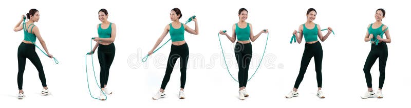 Collection of Body Workout Training Posture. Vigorous Stock Image ...