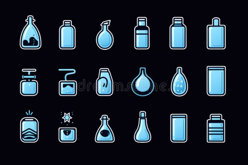 A Collection of Bottles Filled with Different Types of Liquids. Ideal ...