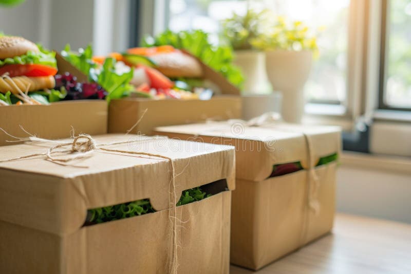 A Collection of Boxes Stacked on a Wooden Floor Stock Photo - Image of ...