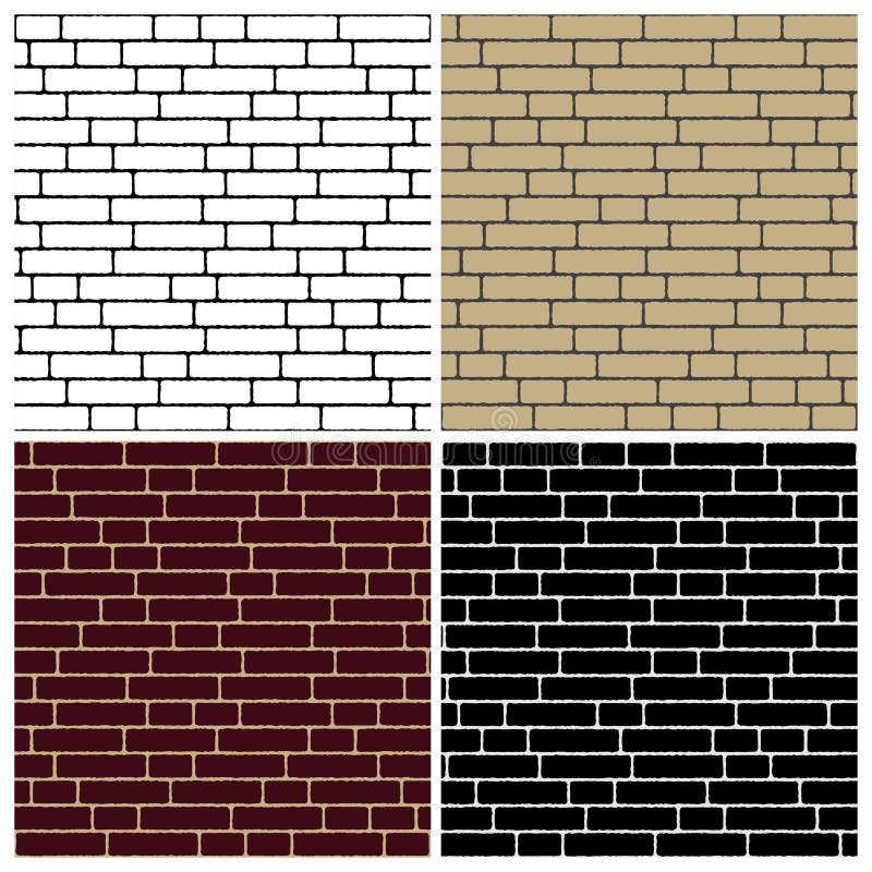 Stone wall stock vector. Illustration of horizontal, regular - 7631976