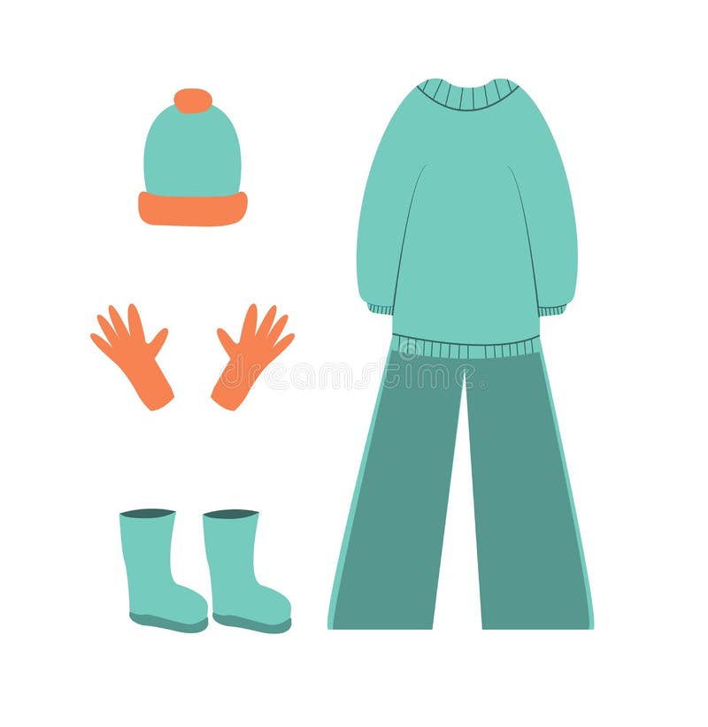 Spring Clothes Clip Art