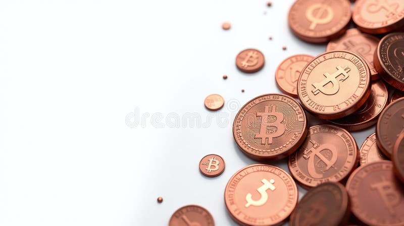 A Collection of Bronze Coins, Each Intricately Designed with the ...