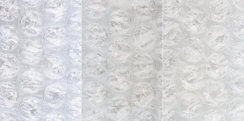 Collection of Bubble Wrap Textures Stock Image - Image of packaging ...