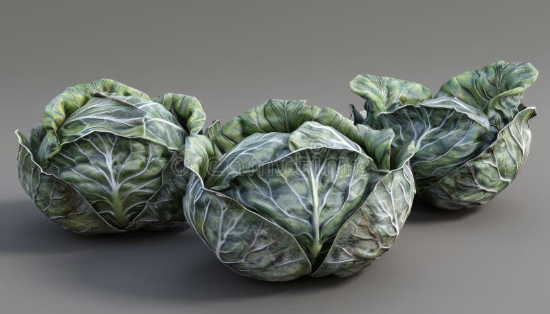 Collection cabbage stock illustration. Illustration of garden - 335724092