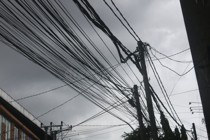 A Collection of Cables that are Installed in Large Quantities Stock ...