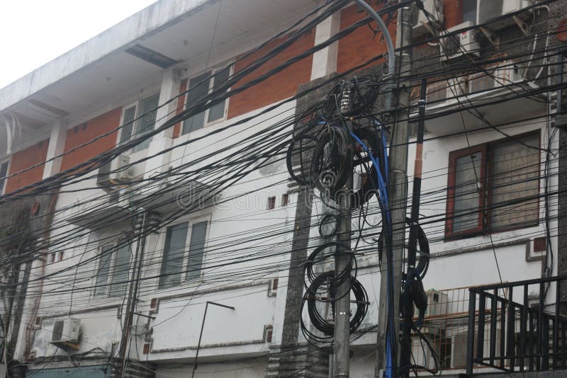 A Collection of Cables that are Installed in Large Quantities Stock ...